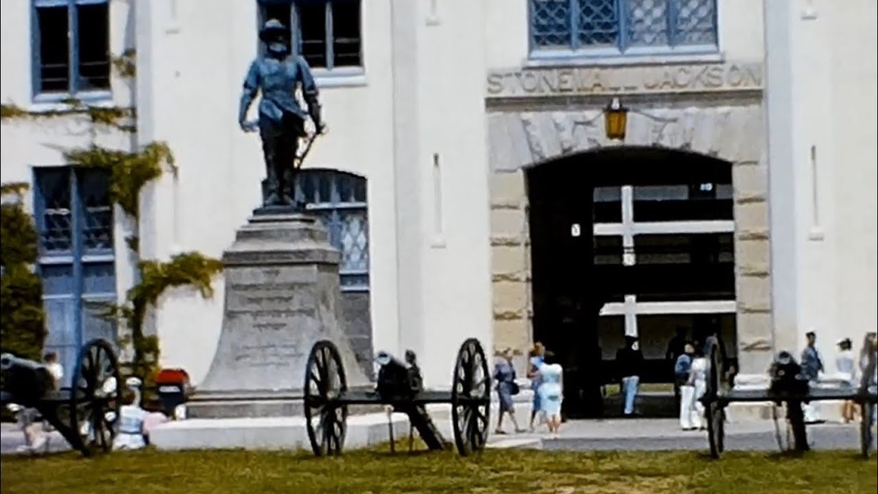 Virginia Military Institute VMI Tour 1964 - With Lexington sites ...