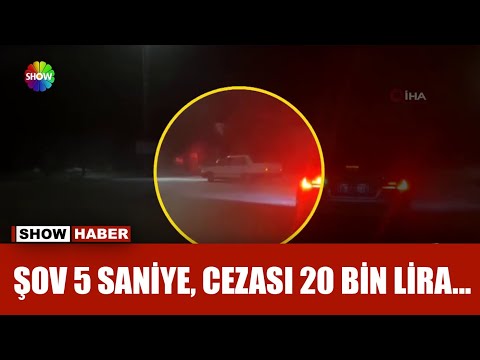 Drift sevdası pahalıya patladı!