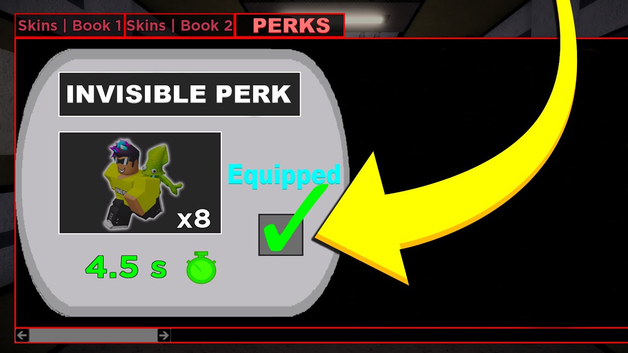 NEW INVISIBLE PERK IN PIGGY 2.. (Roblox) - YouTube