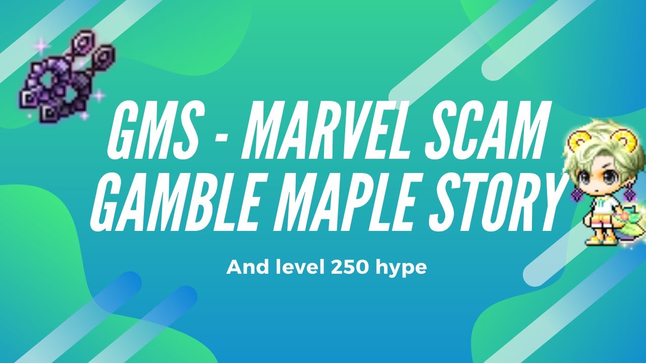 Maplestory Luna - Marvel Machine scamms + level 250 | lofi - YouTube