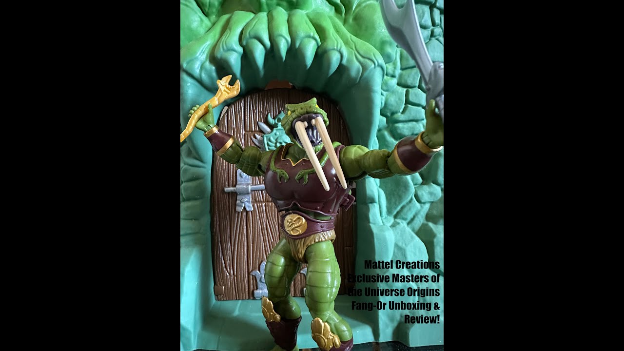 Masters of the Universe Origins Mattel Creations Exclusive Fang-Or ...