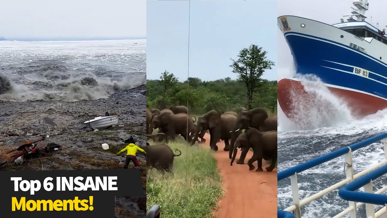 Top 6 INSANE Moments Caught On Camera! - YouTube