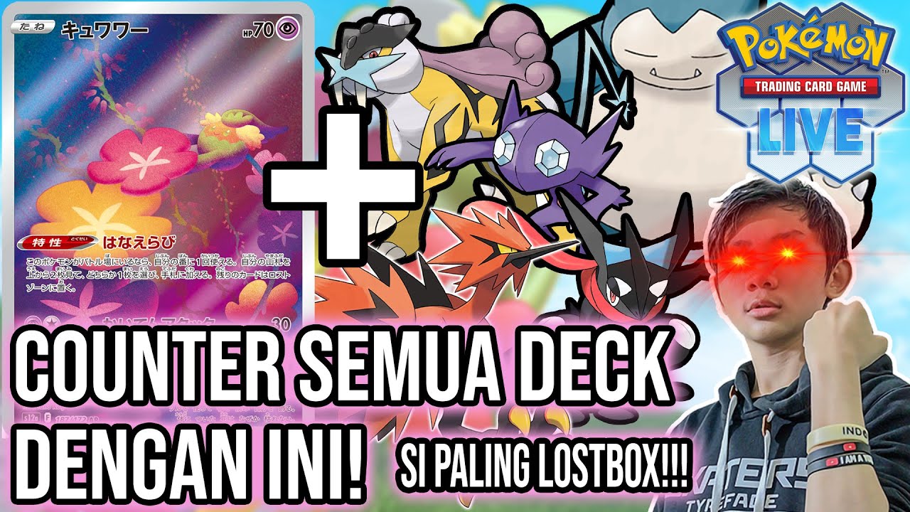 DECK TIER DEWA! SEMUA PASTI ADA JAWABANNYA! SI PALING LOSTBOX Pokemon ...