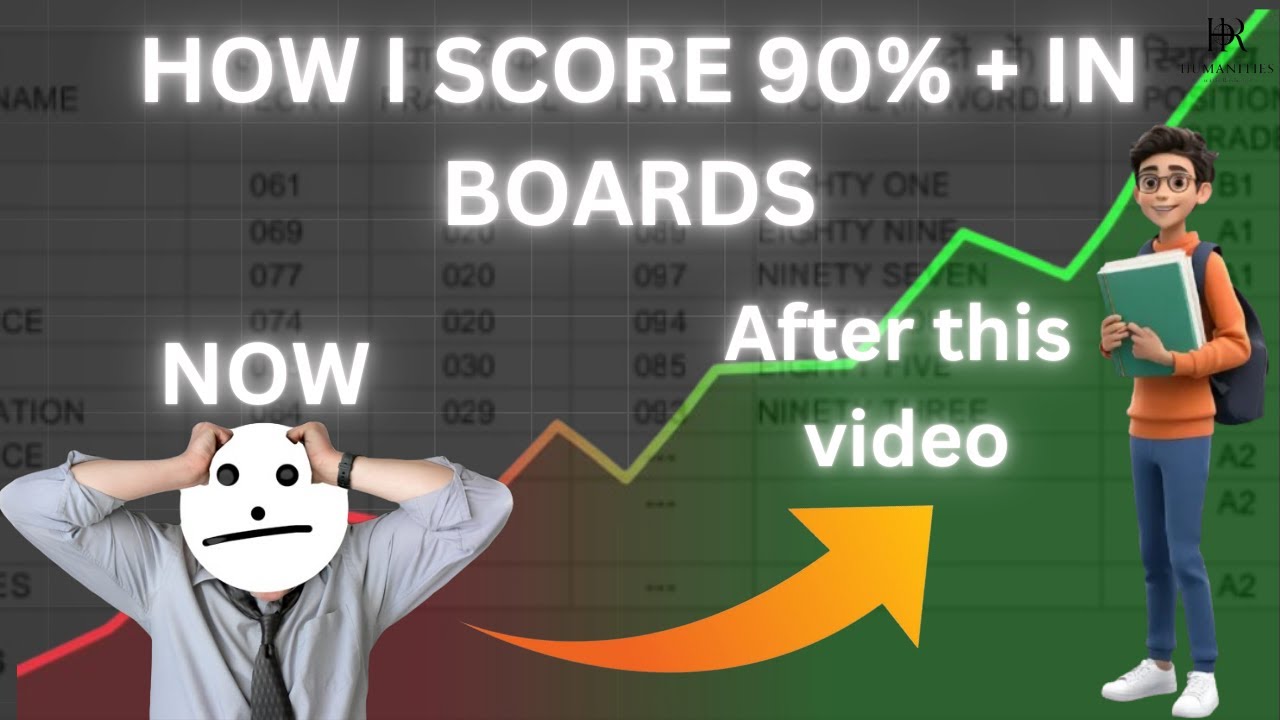 How I Scored 90% in Board in 2 Months | Best Strategy to Score 90% ...