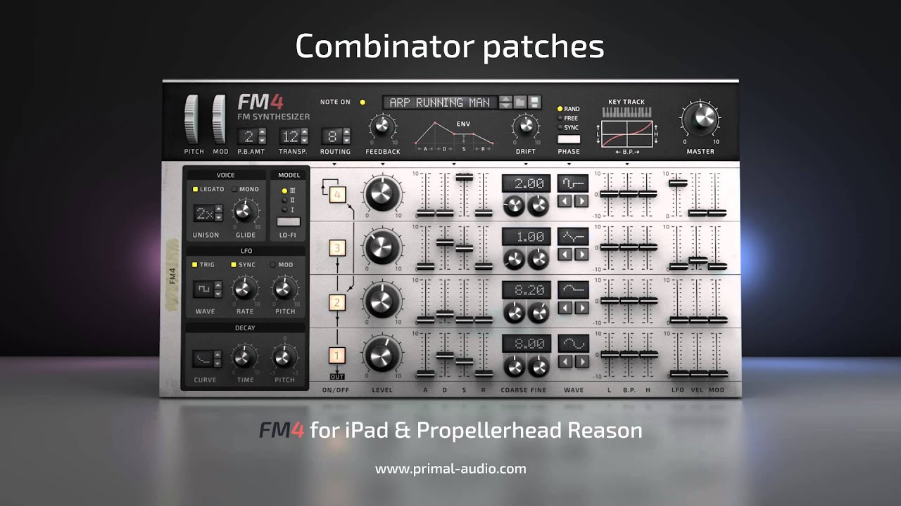 FM4 presets - Combinator patches - YouTube