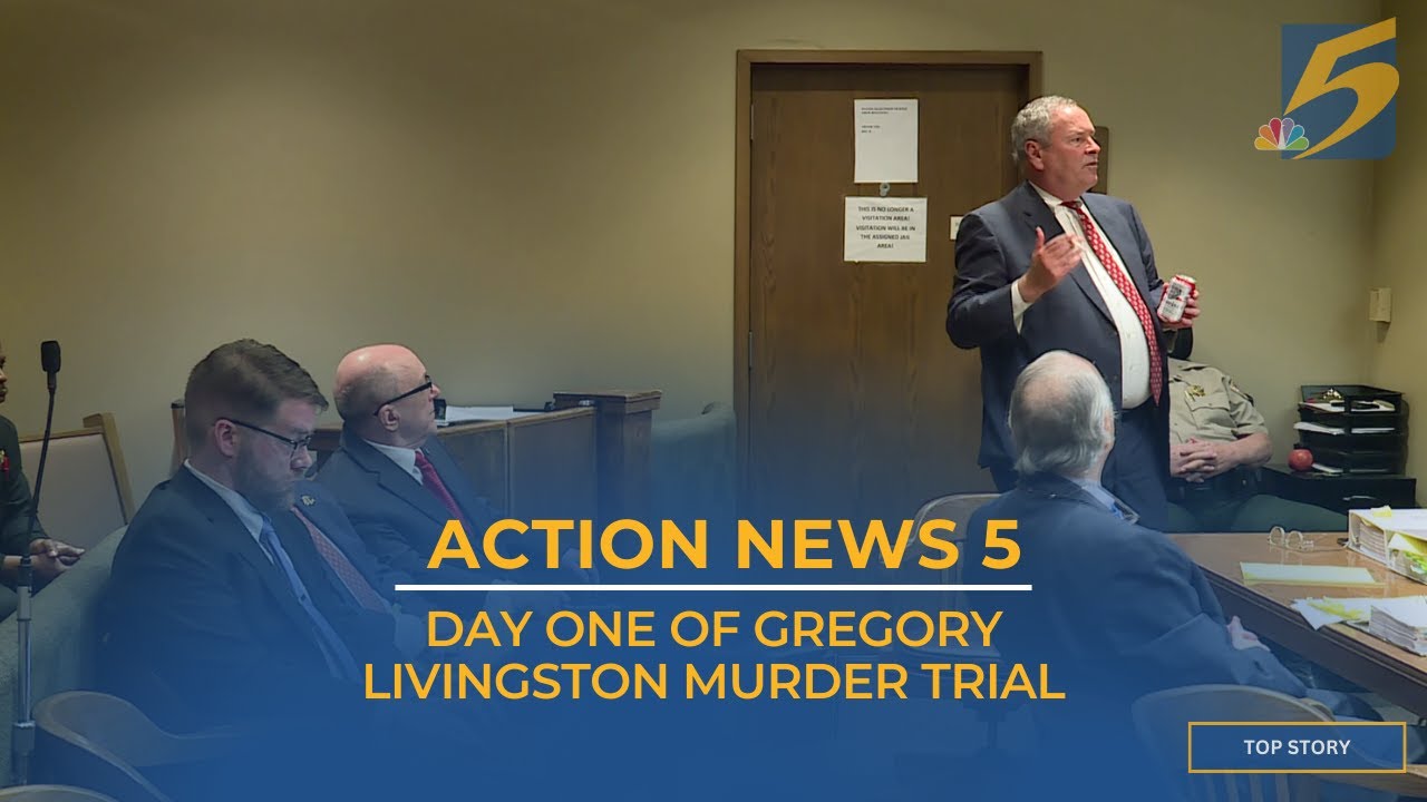 Opening statements begin in Gregory Livingston murder trial - YouTube
