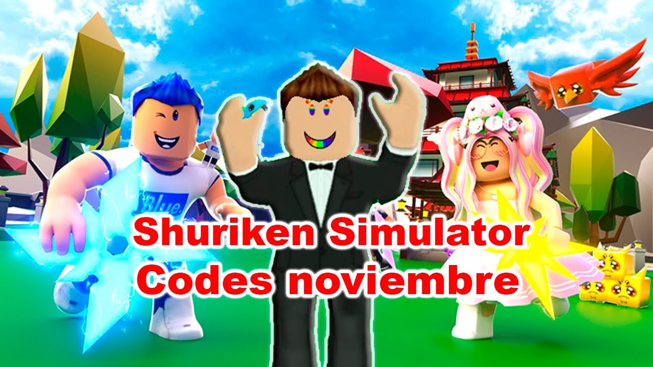 Los 5 codes de Shuriken Simulator Noviembre en Roblox en la descripción del video - YouTube