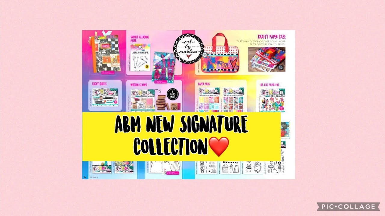 The New ABM SIGNATURE COLLECTION jan 2024 - YouTube