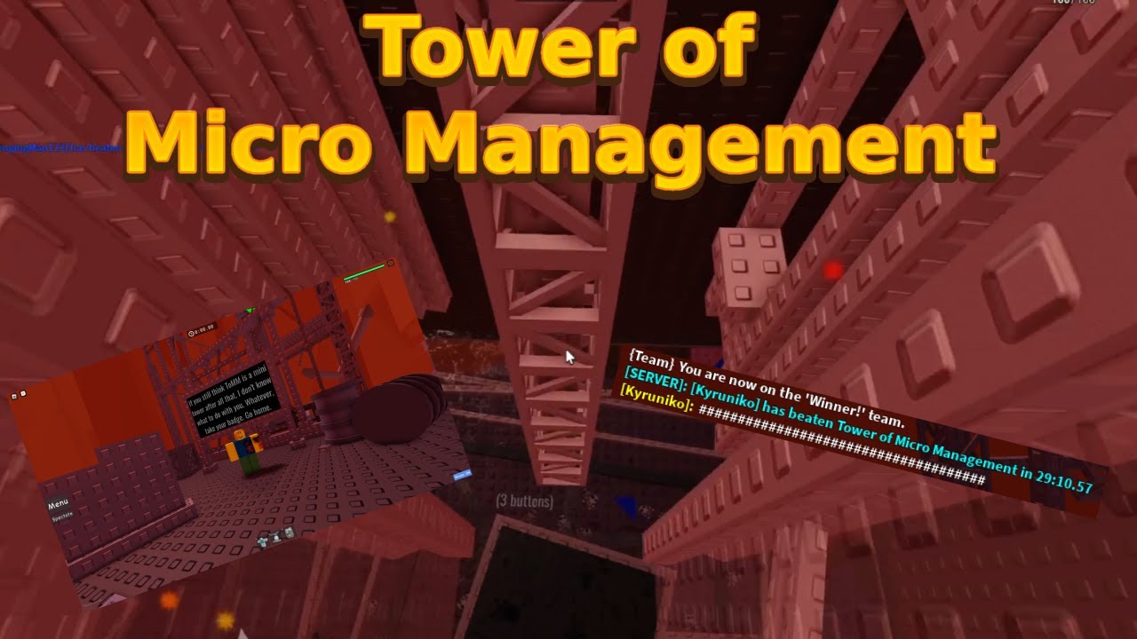 JToH | Tower of Micro Management (FIRST TERRIFYING) - YouTube