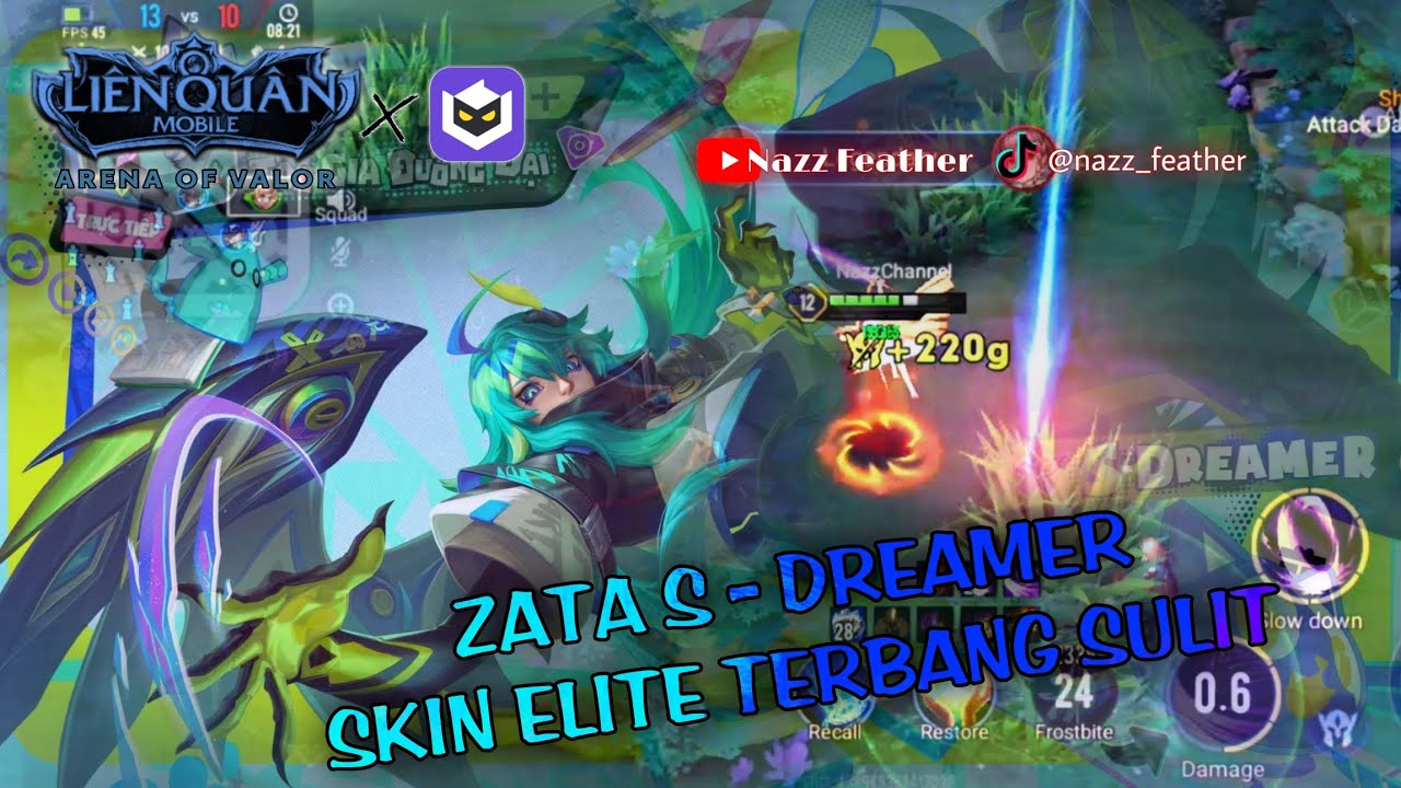 Review New Skin Zata - AoV Server Vietnam - YouTube