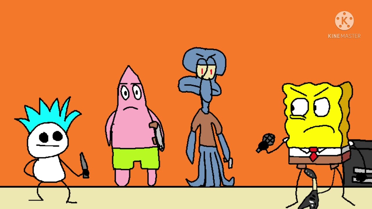 Fnf - Slendybob’s madness concept: Panchito SpongeBob Vs Boyfriend ...