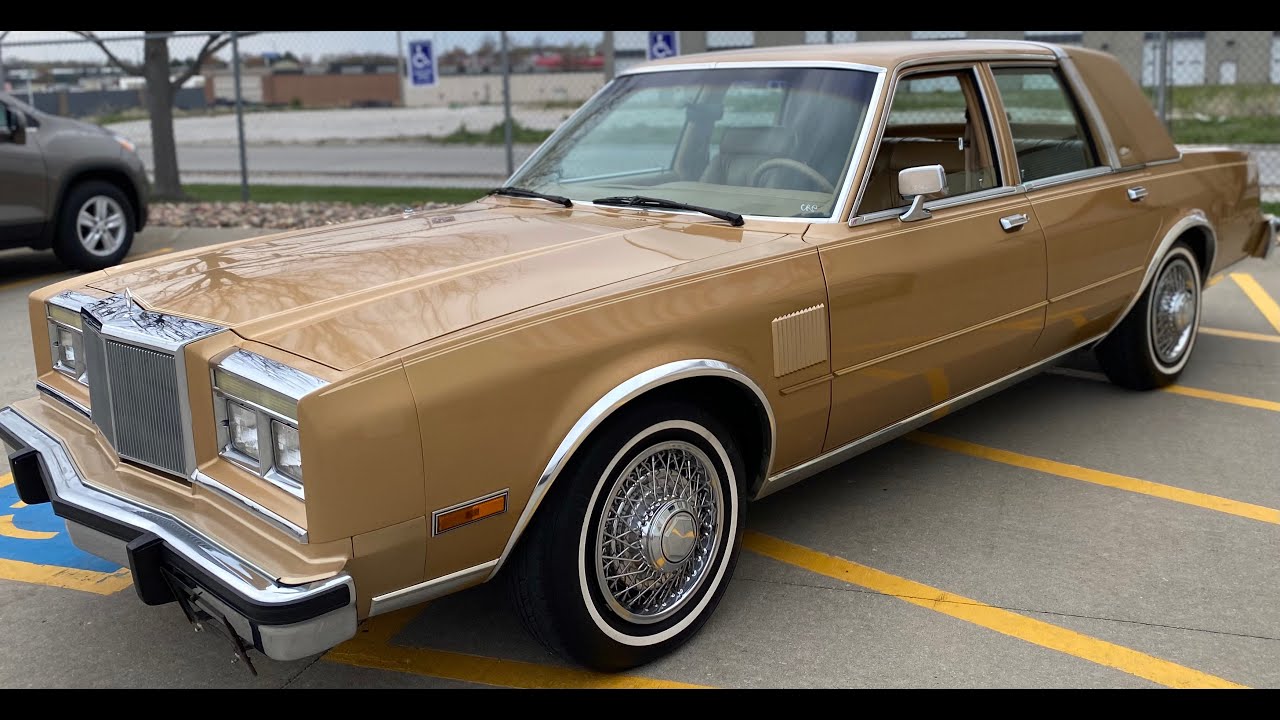 1986 CHRYSLER FIFTH AVE *ESTATE VEHICLE* HAMMERDOWN AUCTIONS - YouTube