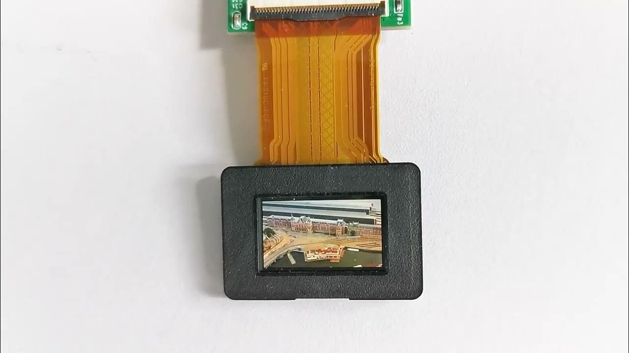 0 71 Micro Oled Display Lcddisplay Ledscreen Oleddisplay Vr Youtube