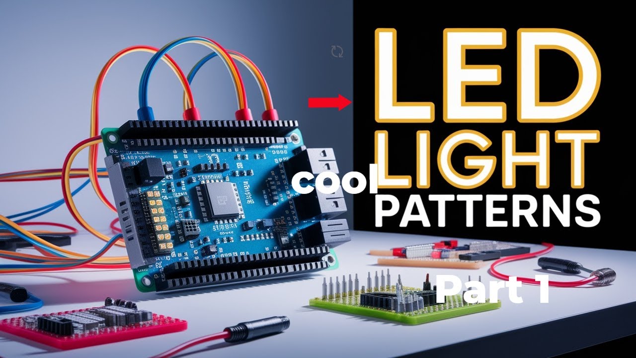 5 Unique LED Blink Patterns | Arduino Mega 2560 | ElectroSpark - YouTube