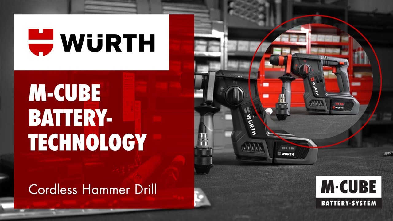 Check out Würth's powerful Cordless Hammer Drill - YouTube