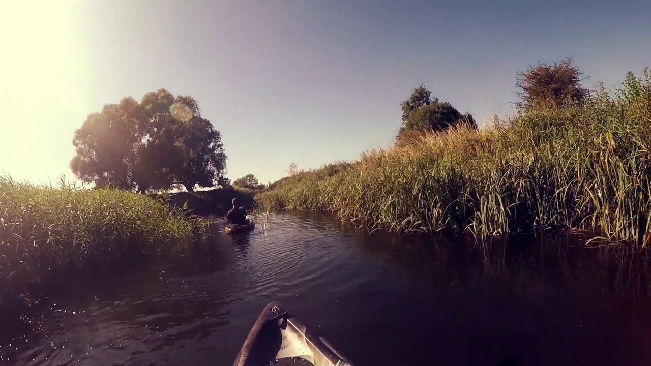 Kayaking The River Lark - YouTube