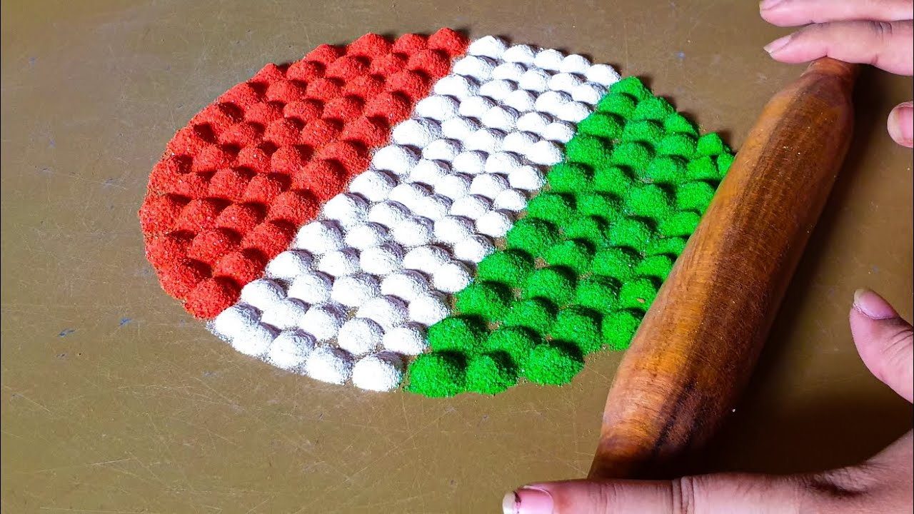 Independence Day Rangoli. 15 August Rangoli. 26 Jan Republic Day ...