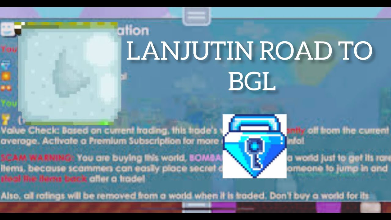 Road To Bgl Growtopia Indonesia - YouTube
