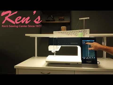 Pfaff Performance Icon Sewing and Quilting Machine Overview - YouTube