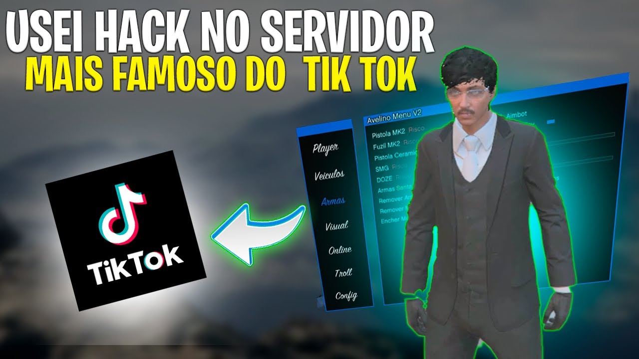 VOLTEI COM HACK NA CIDADE MAIS FAMOSA DO TIK TOK GTA RP - YouTube
