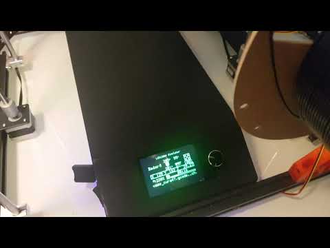 CoreXY testprint Ender 5 plus - YouTube