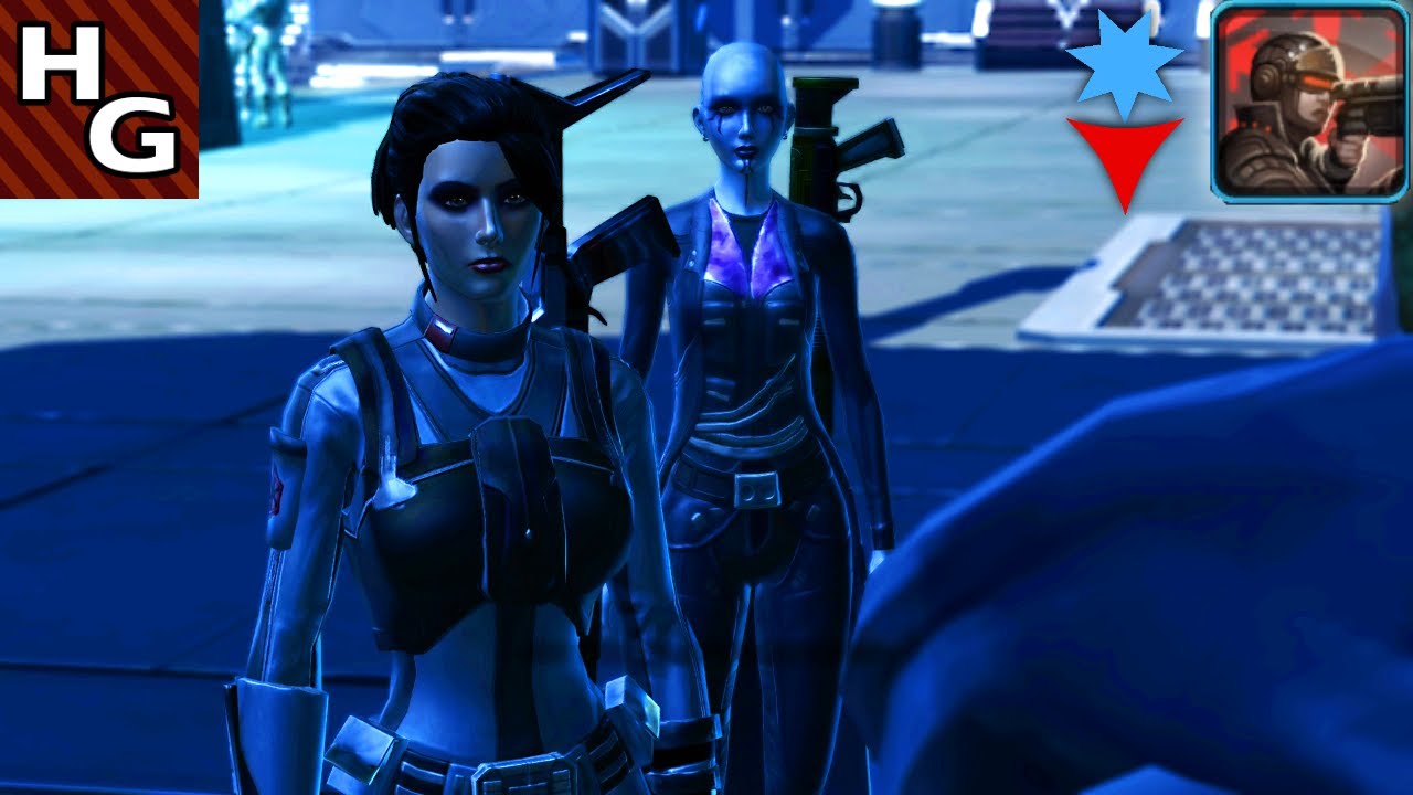 SWTOR Imperial Agent [Female] Dromund Kaas Side Missions [Part 1] - YouTube