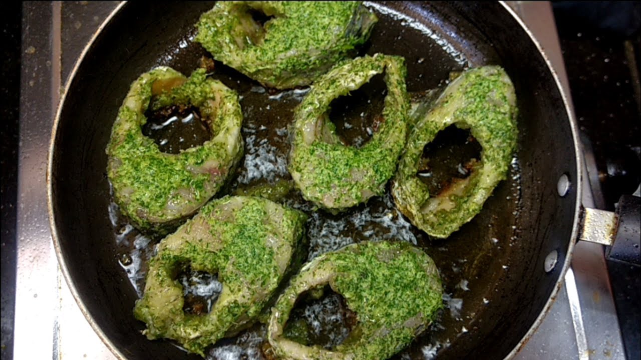 Easy Green Fish Fry with in 15 mins || Green Fish - YouTube