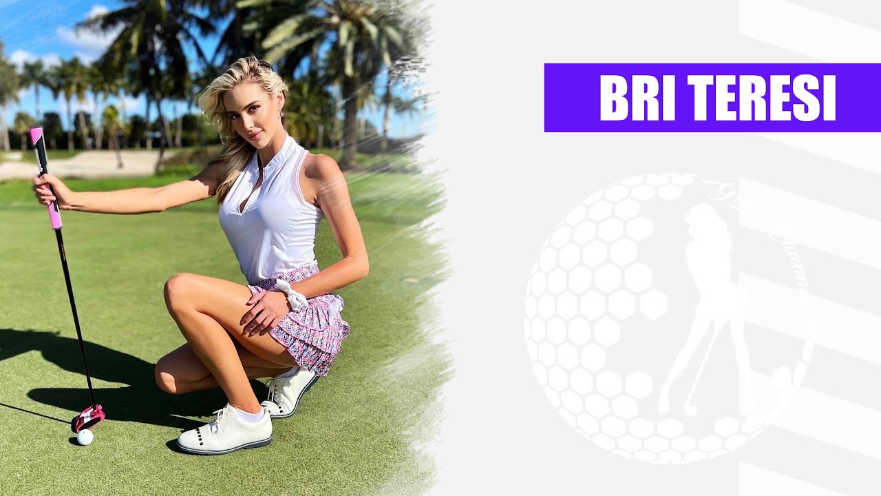 Hottest Model and Golf Girl Bri Teresi Plays Golf - YouTube