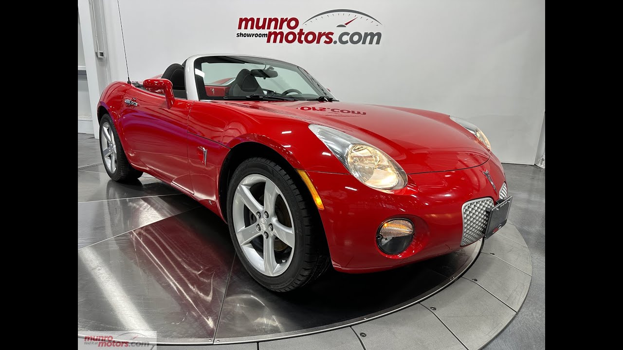 2007 SOLDSOLDSOLD Pontiac Solstice Convertible 2.4L 5 Speed Manual 18 ...