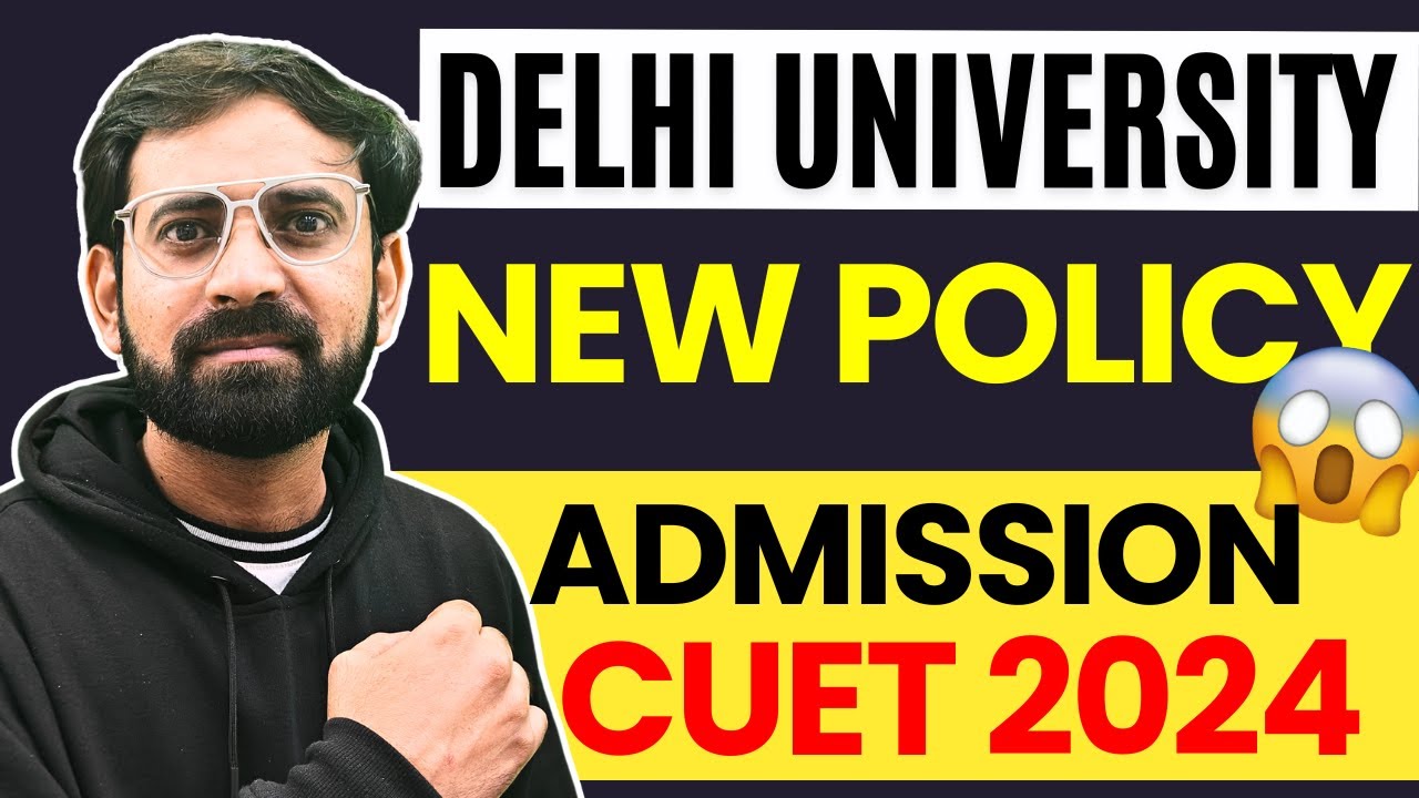 Delhi University New admission Process🔥Most Important Steps for the ...