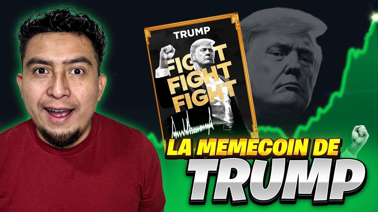 ES INCREIBLE TRUMP LANZA SU PROPIA MEMECOIN! TODAVIA ESTAS A TIEMPO DE ...