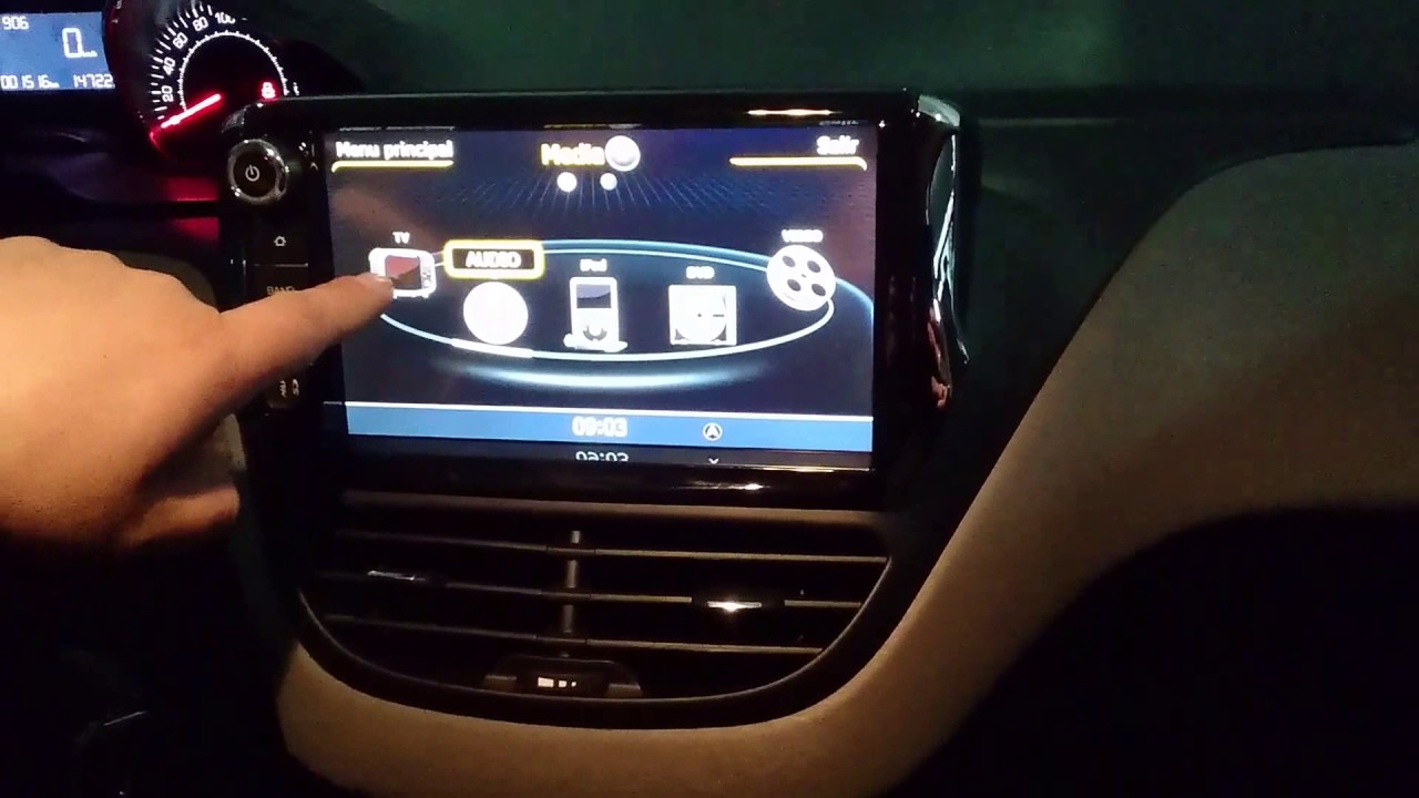Stereo Multimedia para Peugeot 208 + audio Alpine - YouTube