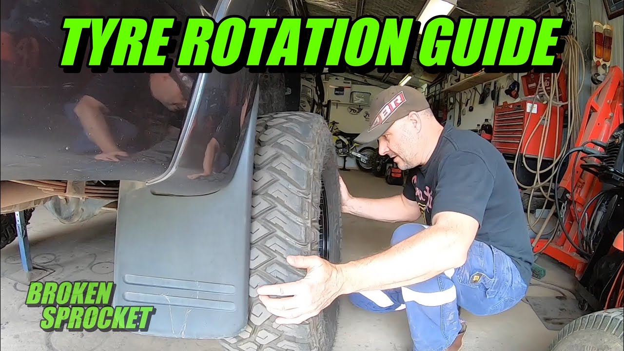 How to rotate your tyres and save money. - YouTube
