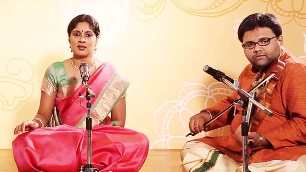 Carnatic Vocal Lessons for Beginners with Charulatha Mani - YouTube