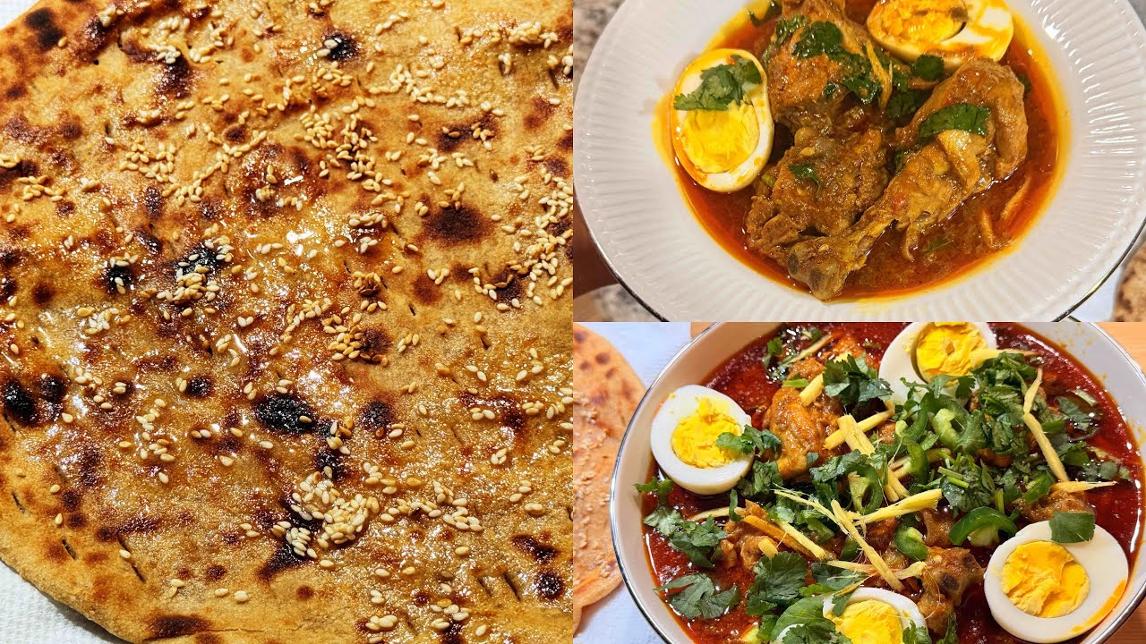 Chicken Korma Recipe with Tandoori Roti by Pakistani tasty food# ...