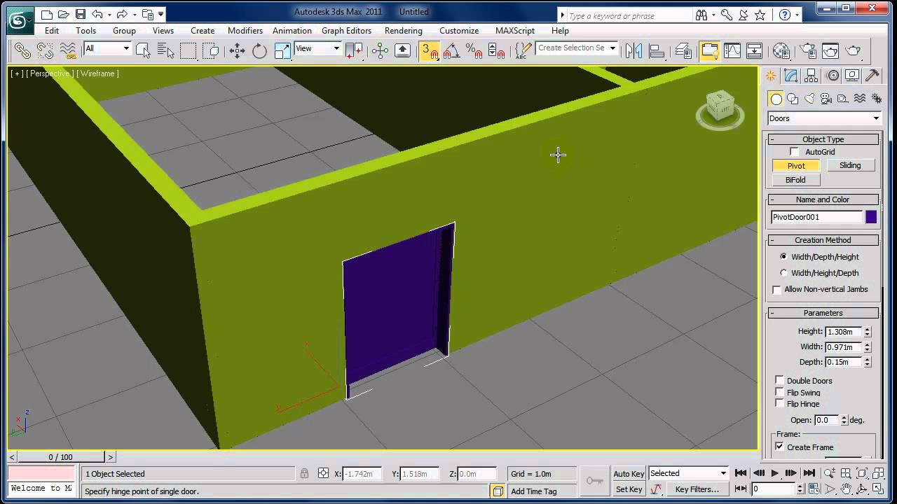 CASA 1 3D STUDIO MAX - YouTube