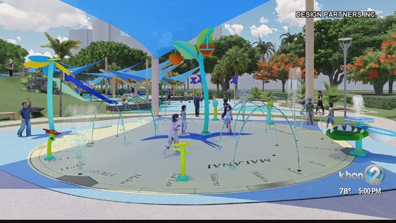 'World-class' playground at Ala Moana Park - YouTube