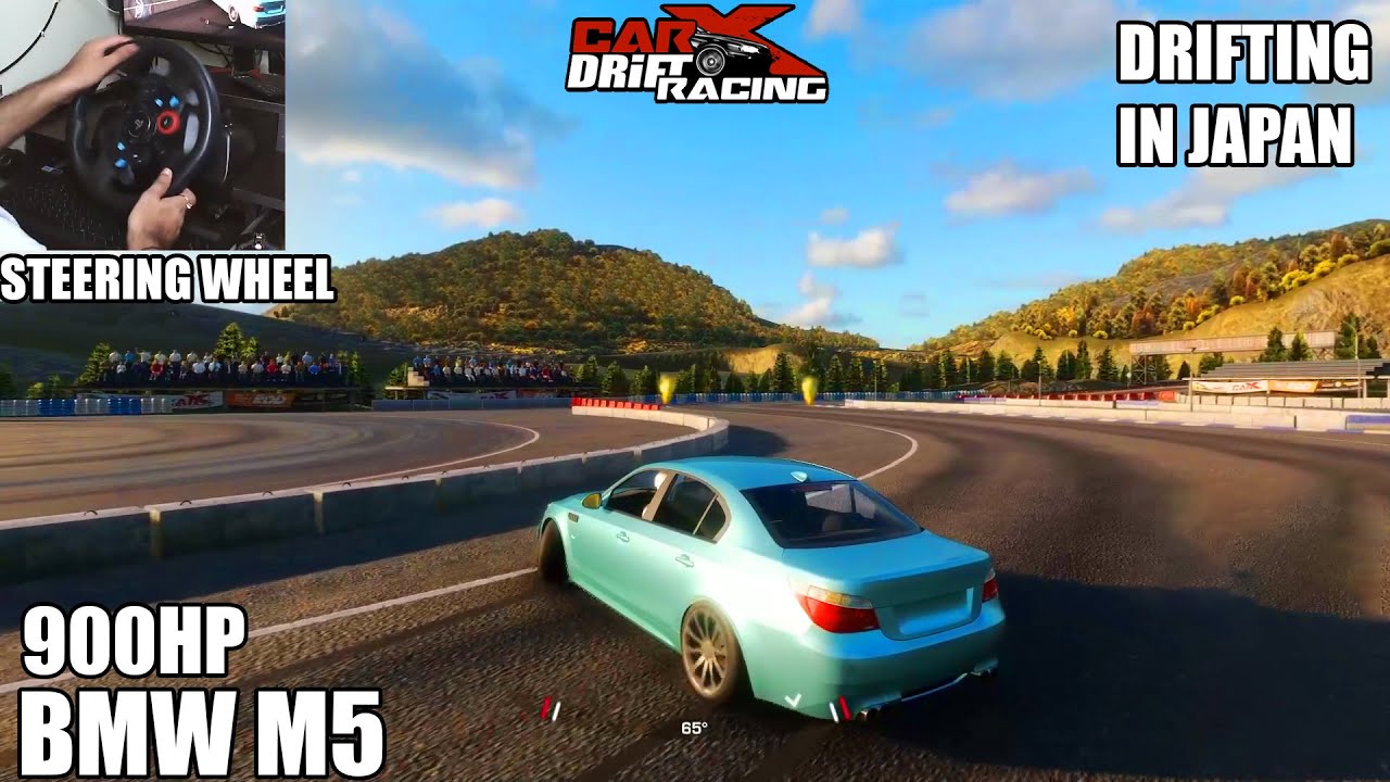 900hp BMW M5 Drifting In Japan Tokyo Drift With Steering Wheel - CarX # ...