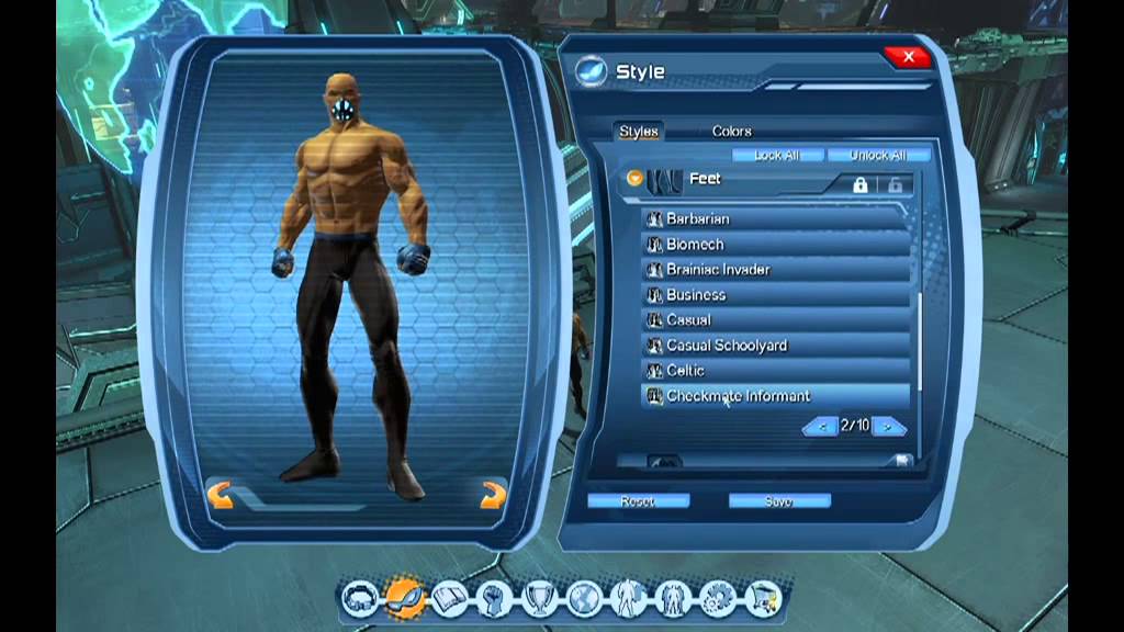 DCUO How to create Dark Knight Film Bane.(Style Tip of the Day) - YouTube