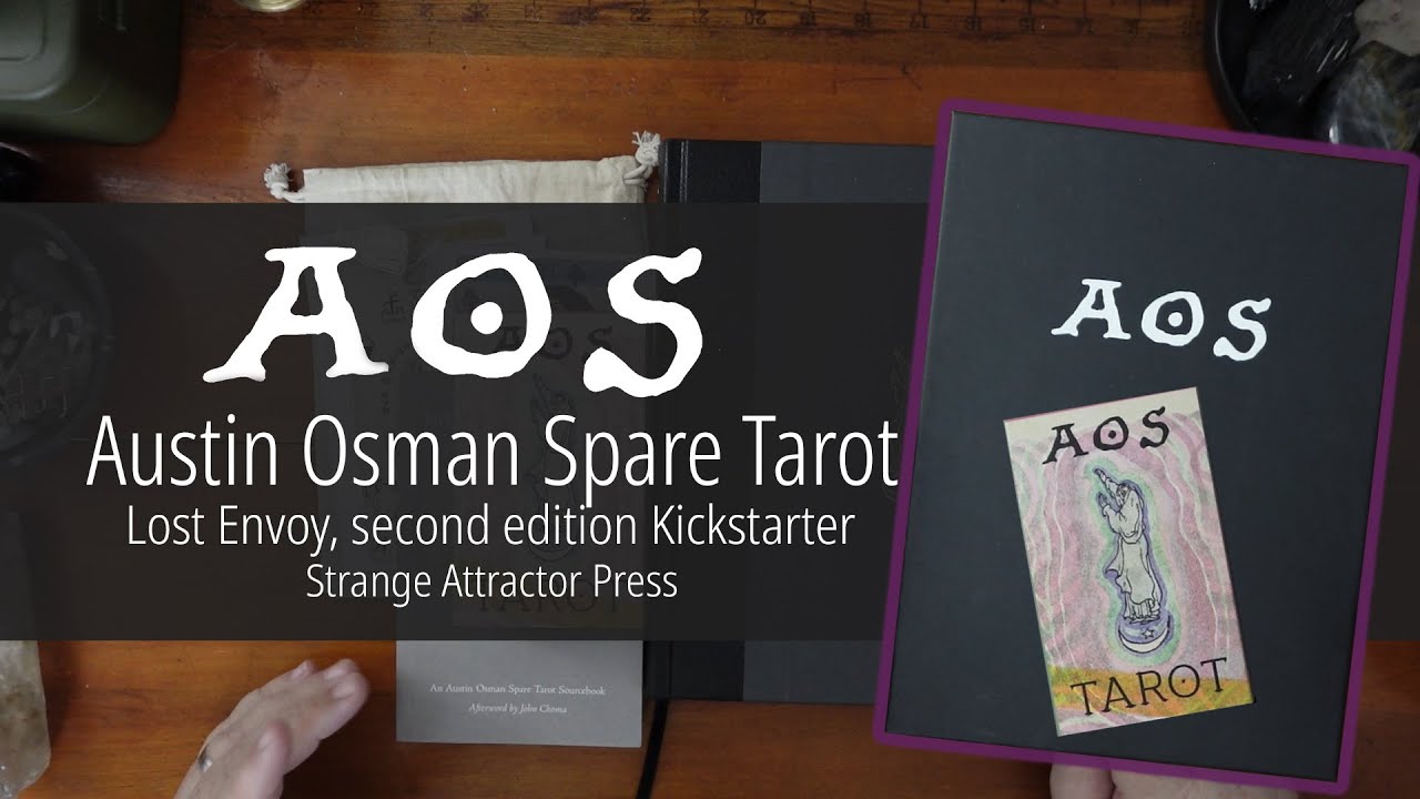 Austin Osman Spare Tarot, Lost Envoy Kickstarter Overview - YouTube