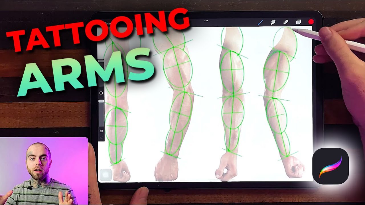 Proper Placement For Arm Tattoos (tutorial) - YouTube