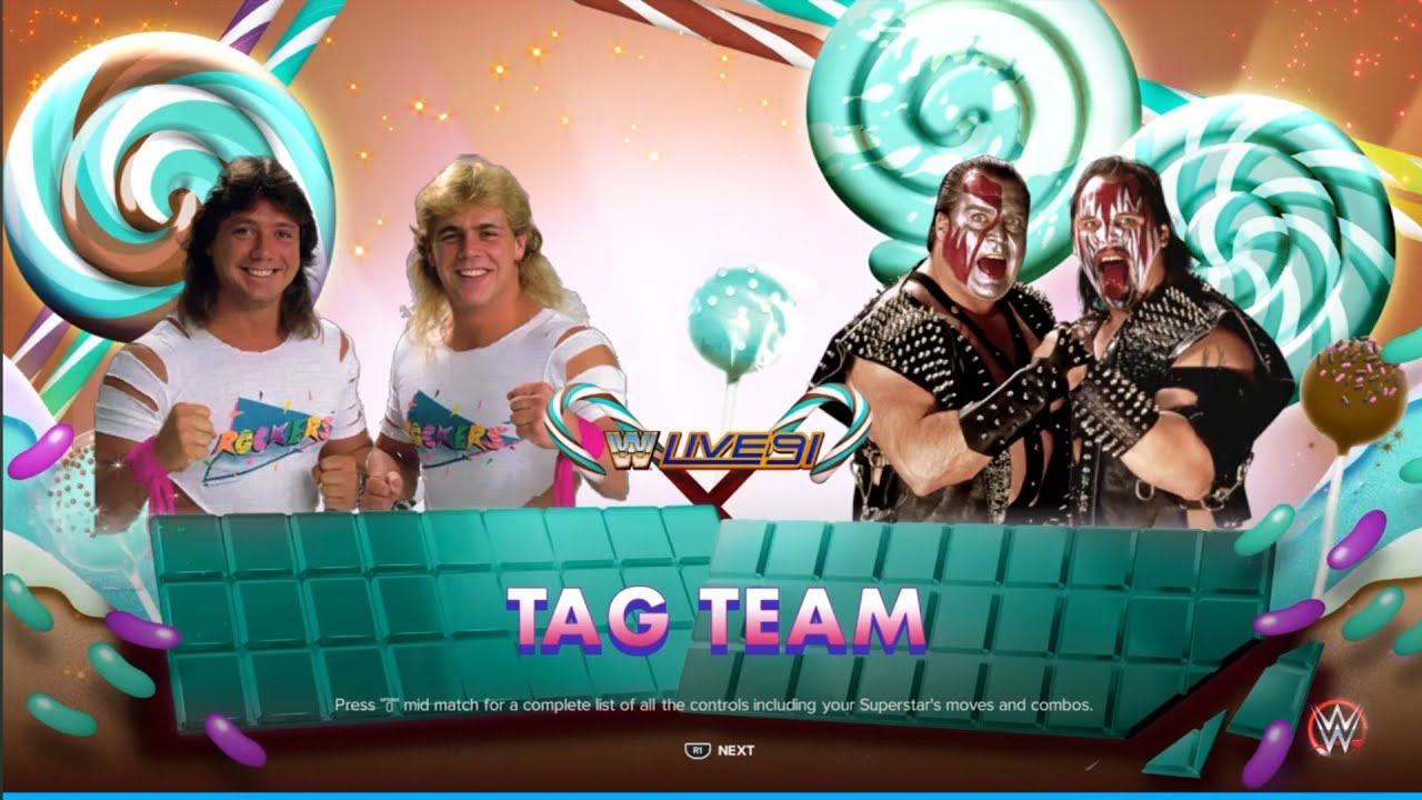 The Rockers vs Demolition. WinterFest. WWE 2K23 - YouTube