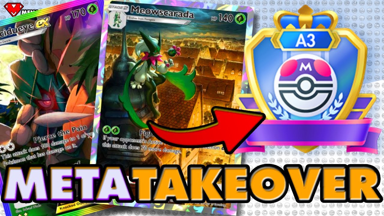 THIS MEOWSCARADA DECK DOMINATES IN RANKED! (MASTER BALL TOP 1000) - YouTube