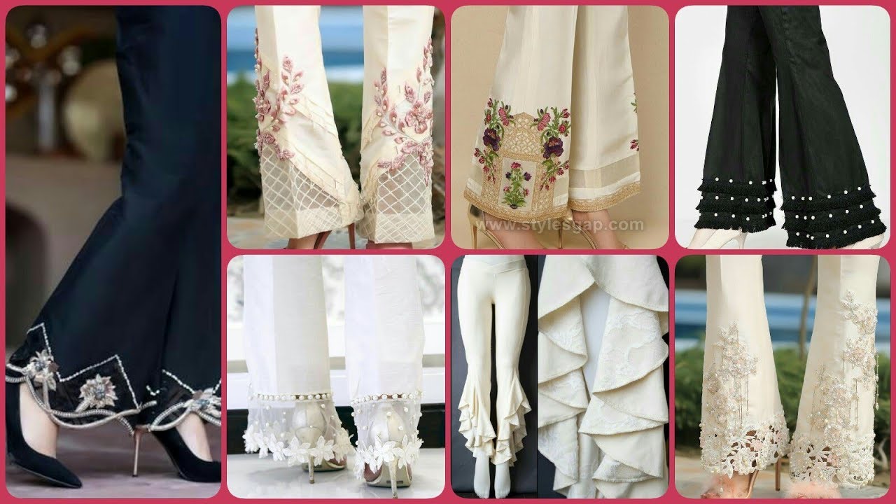 Latest Trouser Design For Ladies - stylish & beautiful trouser design ...