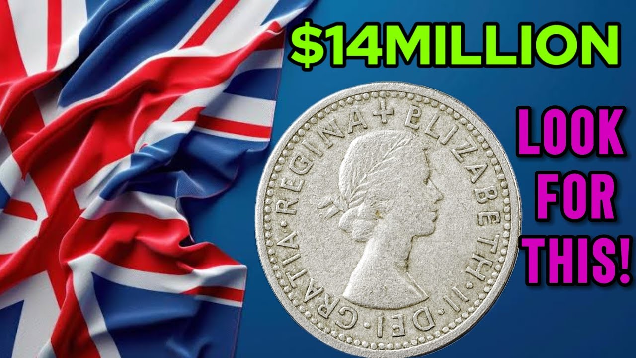 1966 & 1967 British Sixpence Coin Value Rare Errors Money Worth and ...