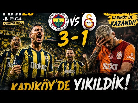 EA sport 2026 da kariyer modunda derbi maçta yenildim