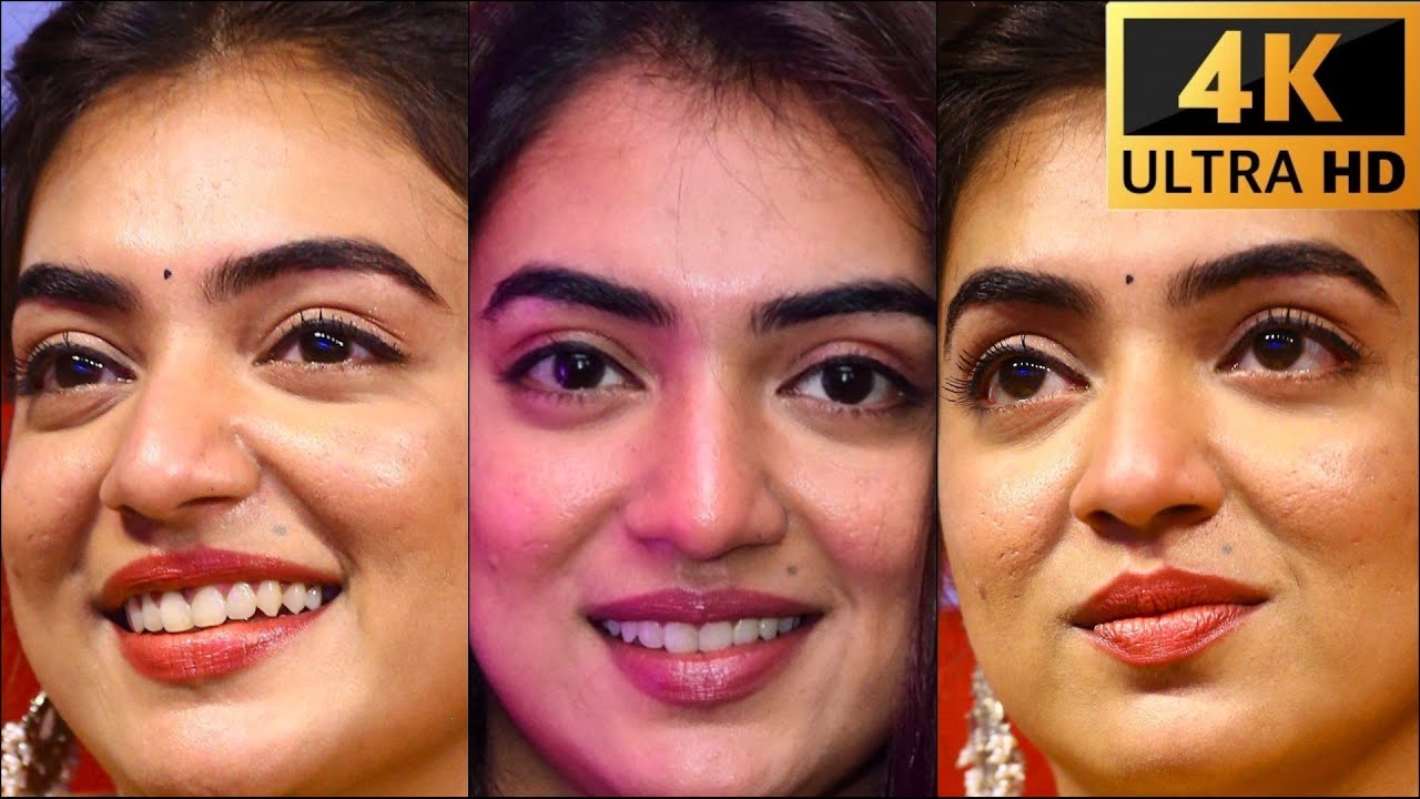 Nazriya Nazim Close Up Face & Lips 4K | Nazriya Nazim Hot Vertical Edit ...