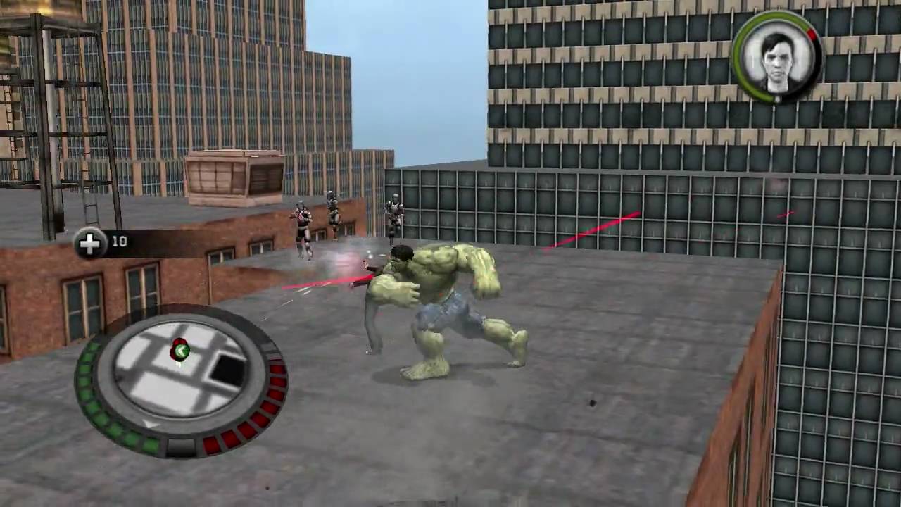The Incredible Hulk Gameplay 2 - YouTube
