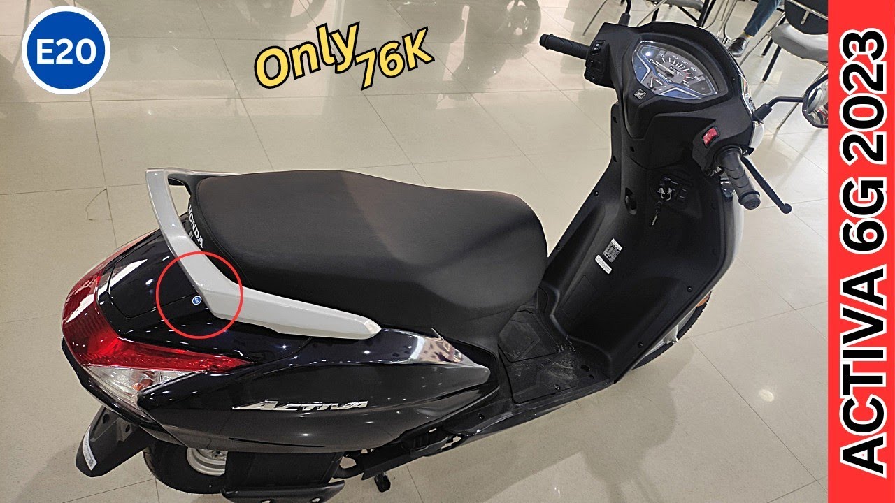 Finally New Activa 6G E20 2023 Model Full Detailed Review | OBD Phase 2 ...