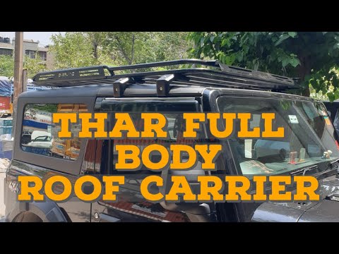 New Thar Full Body Roof Carrier. - YouTube